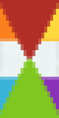 Rainbow Minecraft Banner