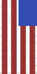 American Flag Minecraft Banner