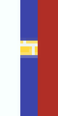 Flag os Serbia Minecraft Banner