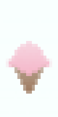 strawberry ice cream ♡ Minecraft Banner