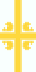Kingdom of Jerusalem Banner Minecraft Banner