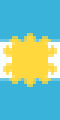 Argentina Flag Minecraft Banner
