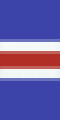 Costa Rica flag Minecraft Banner