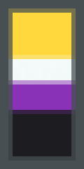 Nonbinary Flag Cape Minecraft Banner