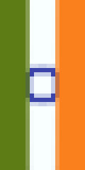 indian flag Minecraft Banner