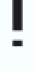 black exclamation point Minecraft Banner