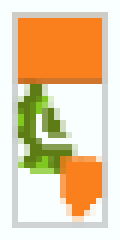 Minecraft Orange Flower Bed Banner Minecraft Banner