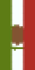 Flag: Mexico Minecraft Banner