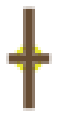 Holy Cross Minecraft Banner
