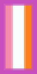 Lesbian Flag Minecraft Banner