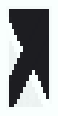 Slip Road Sign Minecraft Banner