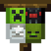 Minecraft Hostile Mobs Banners Minecraft Collection