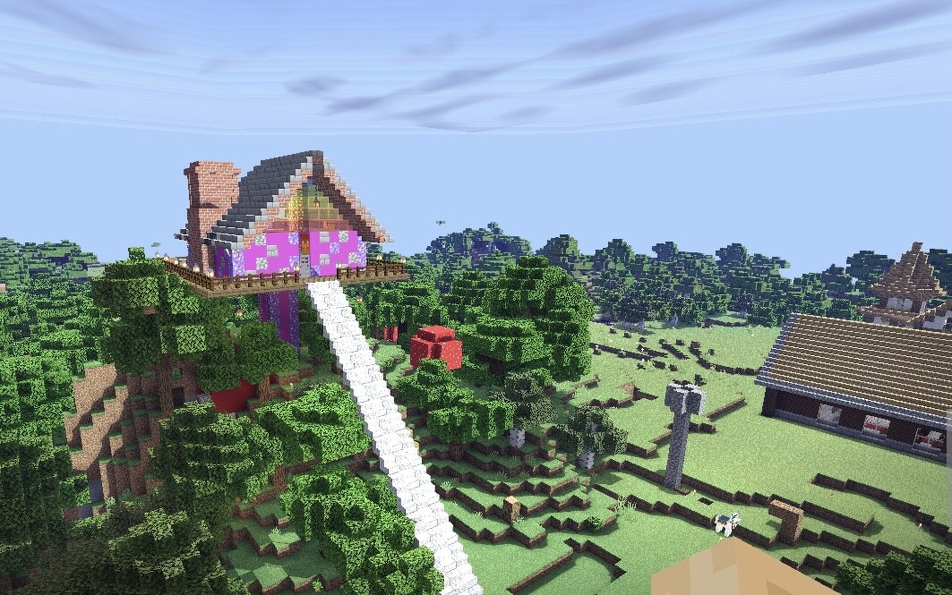 Infinite Cube (Survival) Minecraft Bedrock Server