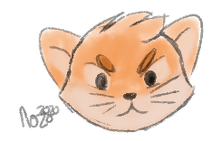 Quick Digital Watercolor fox sketch Minecraft Blog