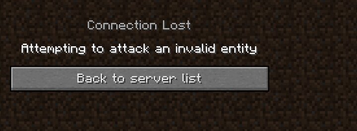 invalid entity