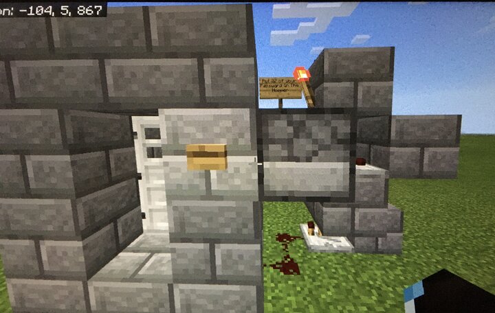 Password Redstone Door