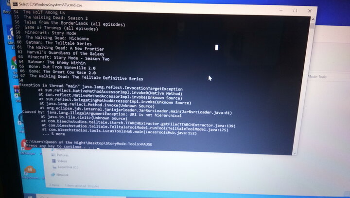 Extracting Mcsm ep 5 ttarch problem