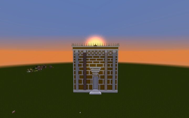 I made the 2nd Holy Temple in Jerusalem Minecraft Blog