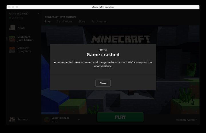 How To Crash Minecraft
