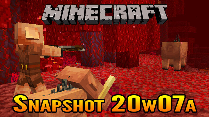 Minecraft Snapshot 20w07a | Piglins and Hoglins