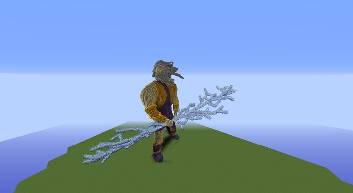 Zeus Statue (quick build) Minecraft Map
