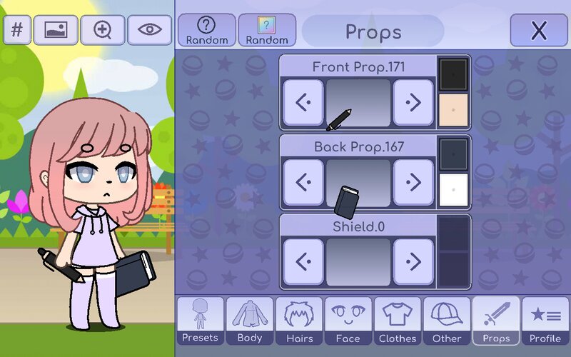 Gacha life. who told you to make props glitch!?