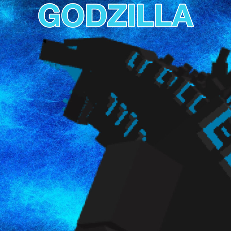 GODZILLA (MINECRAFT GODZILLA VS. KONG POSTER)