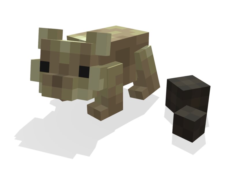 Minecraft Wombat Model