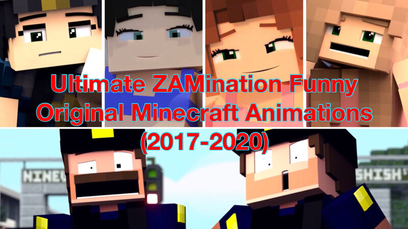 Ultimate ZAMination Funny Original Minecraft Animations (2017-2020) Ft ...