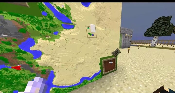 How to make a large map on Minecraft
