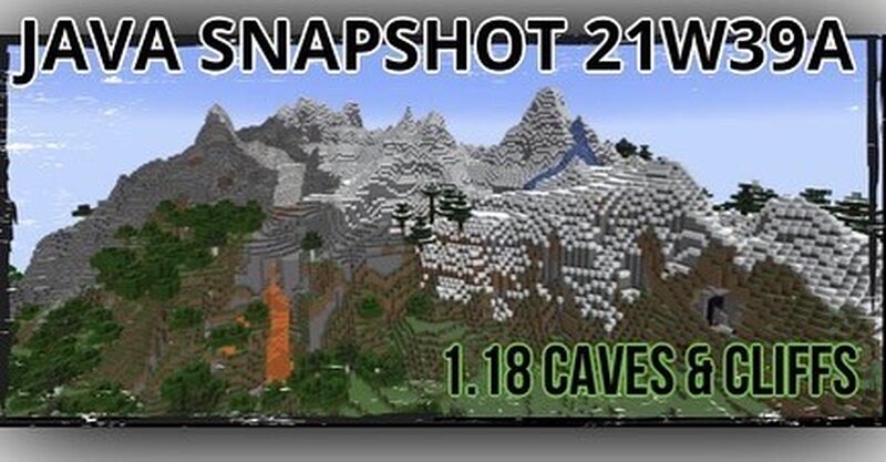 ⛏MINECRAFT SNAPSHOT 21W39A