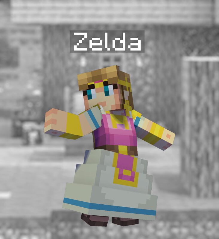 Super Smash Bros. Ultimate in Minecraft - 17 Zelda