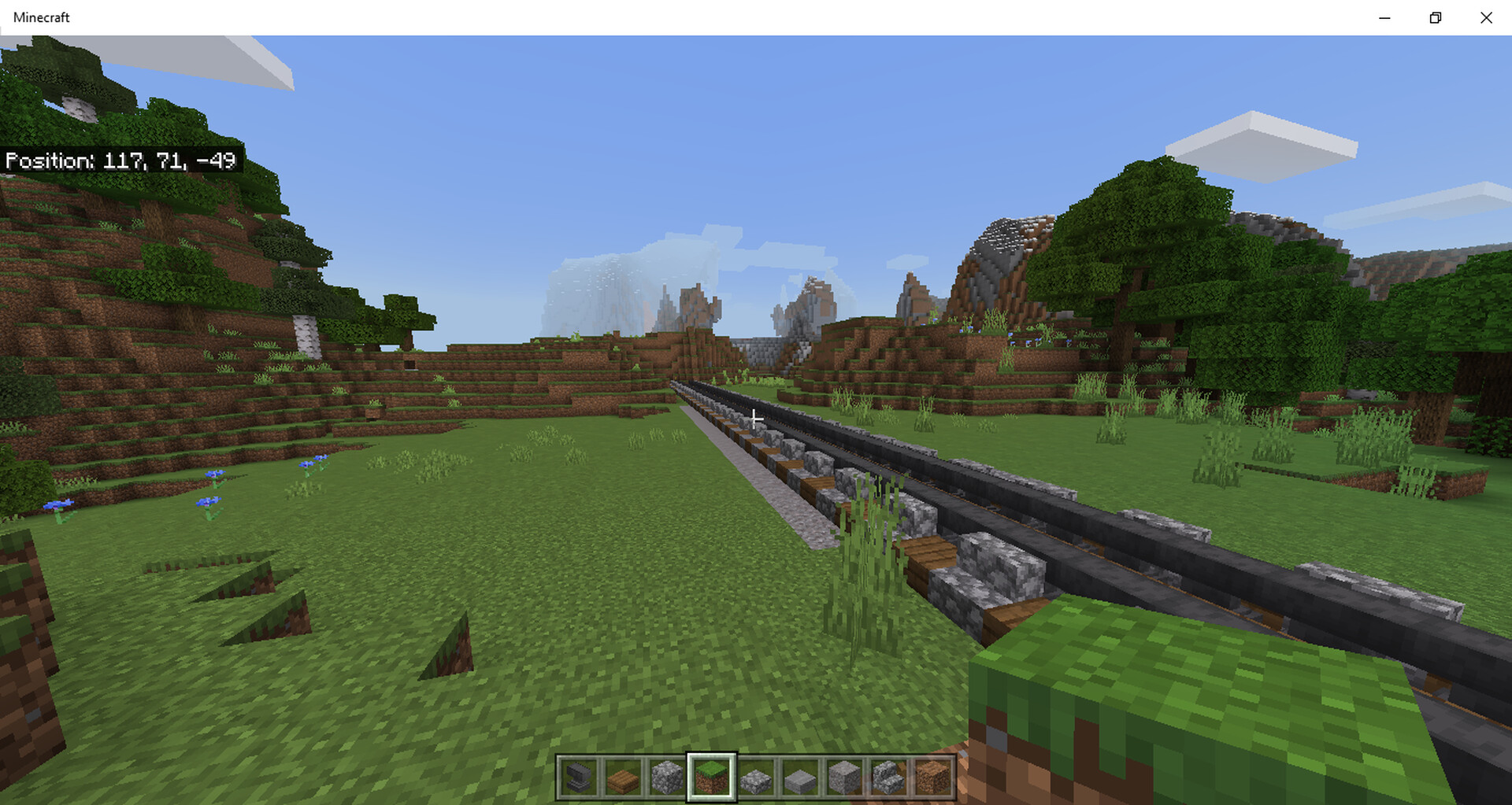 Photo of my TrainCraft world
