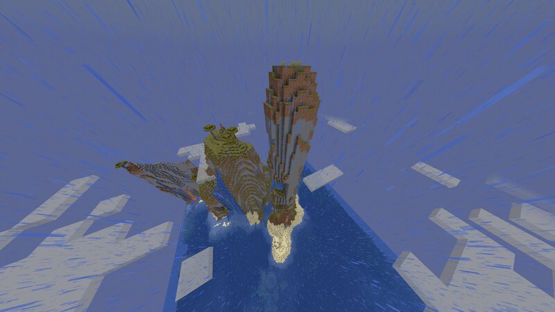 Crazy tall hill in 1.17 Java Edition