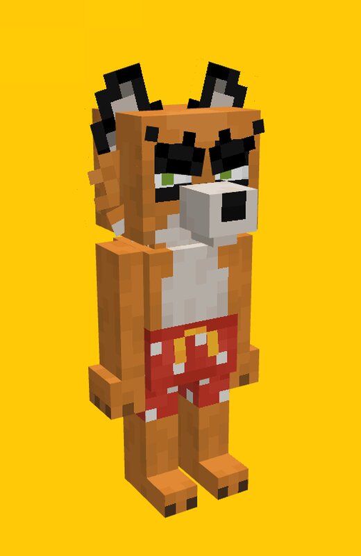 Ash, Minecraft-ified