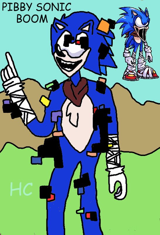 PIBBY SONIC BOOM LAST ART BLOG