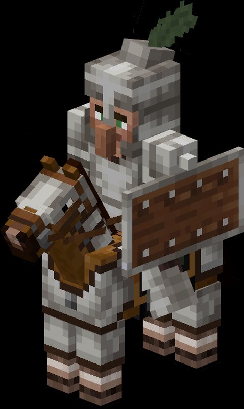 I made Knight Villager!!!