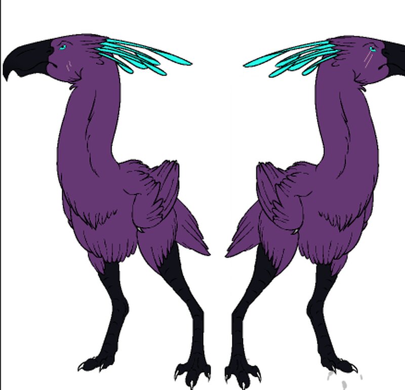 Netherborn - Terror Bird oc - Fish 5398