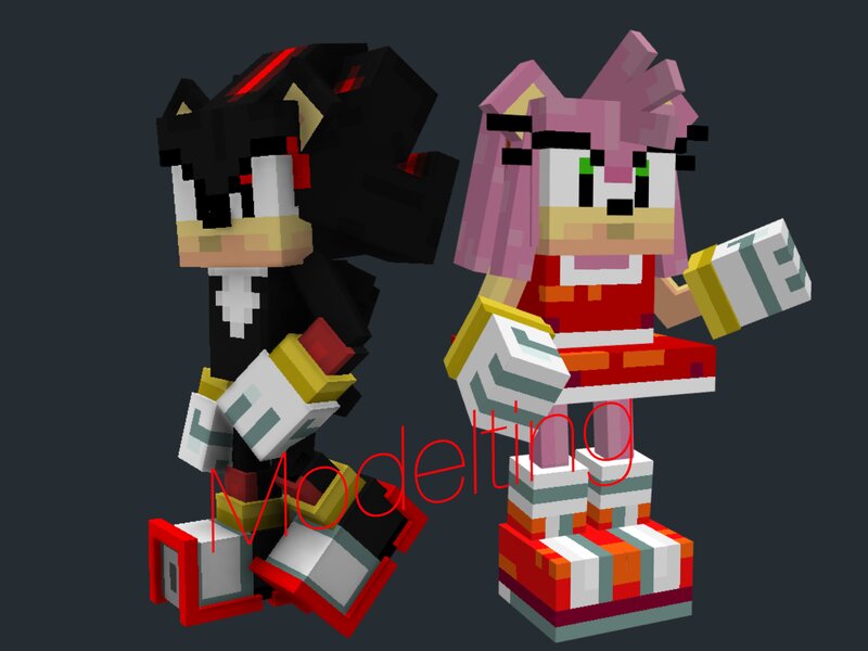 Today's model's are Shadow and Amy