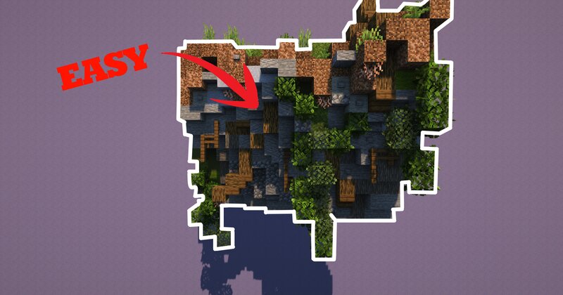 How to create a good looking stone overhang! l Quick Building Tutorial