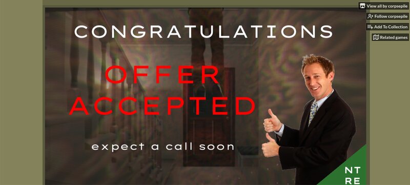 The Open House (game on itch.io) TW: blood