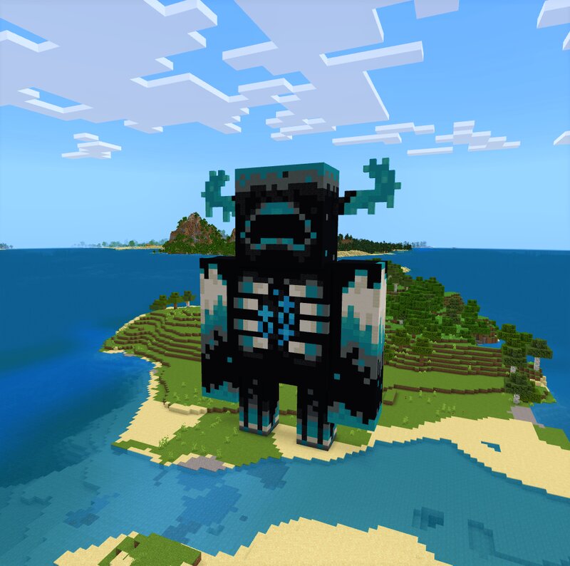 I Made A Warden Statue!