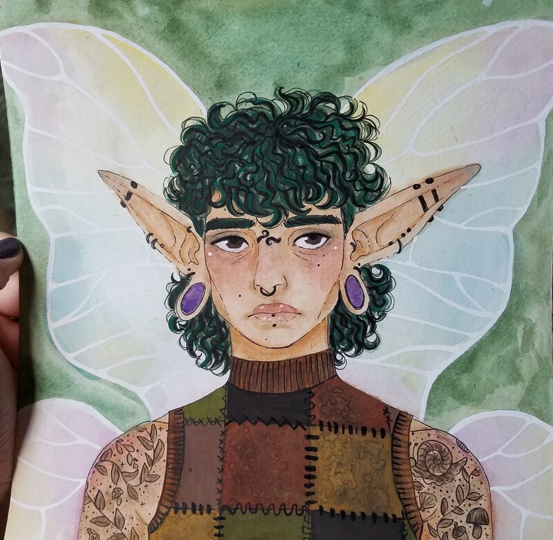 Pointy Ear Club Submission - Roseum Toadfog