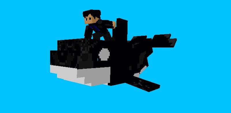 Orca Whale for Minecraft Custom Mobs
