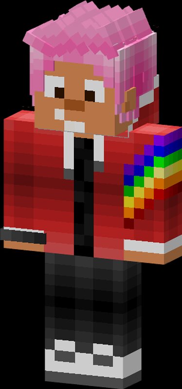 LoonyMC skin JAVA Edition 3D