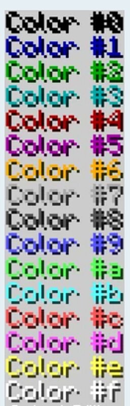 mcmeta colors for map makers and texture pack artists!