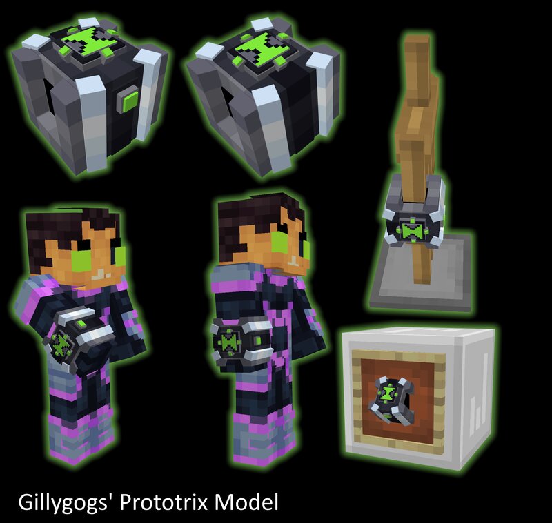 Prototype Omnitrix model for Juicy Blue Will's 1.18 Ben 10 Datapack ...