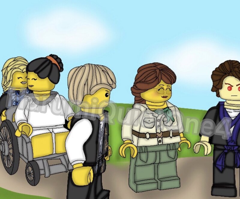 LEGO Ninjago Lilly’s libber (part 2) Libber, Lilly, Wu, Misako and Garmadon