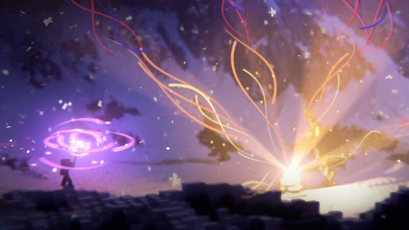 Wizard Finds Magic Crystal