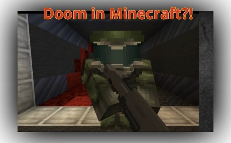 ⛏ ‘Minecraft’ mod completely recreates ‘Doom’ – including the demons